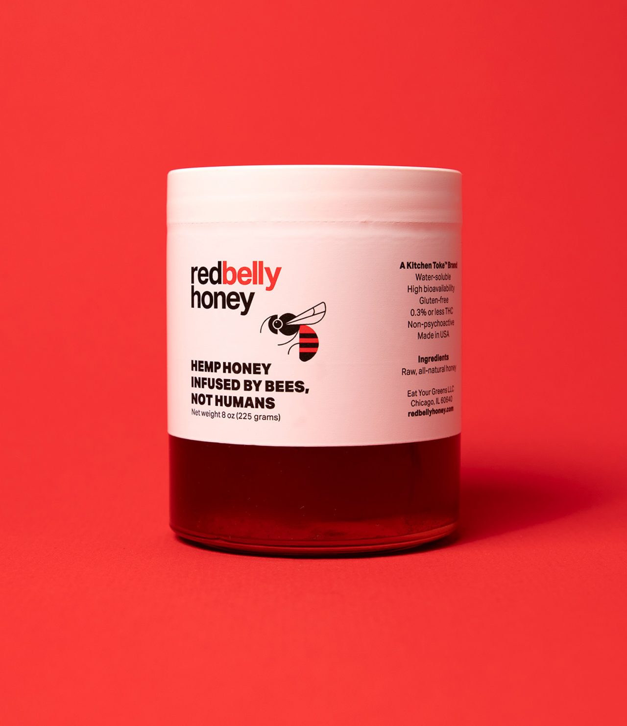Red Belly Honey Brand Illustration | TRÜF