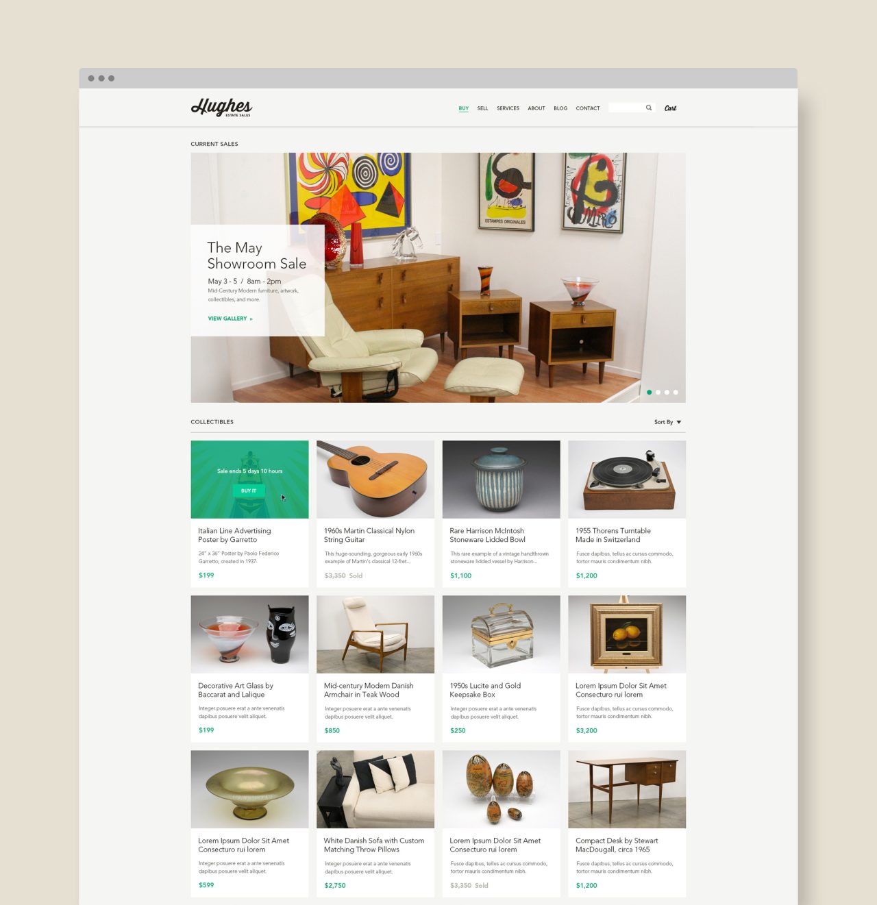Hughes Estate Sales Brand Identity | TRÜF