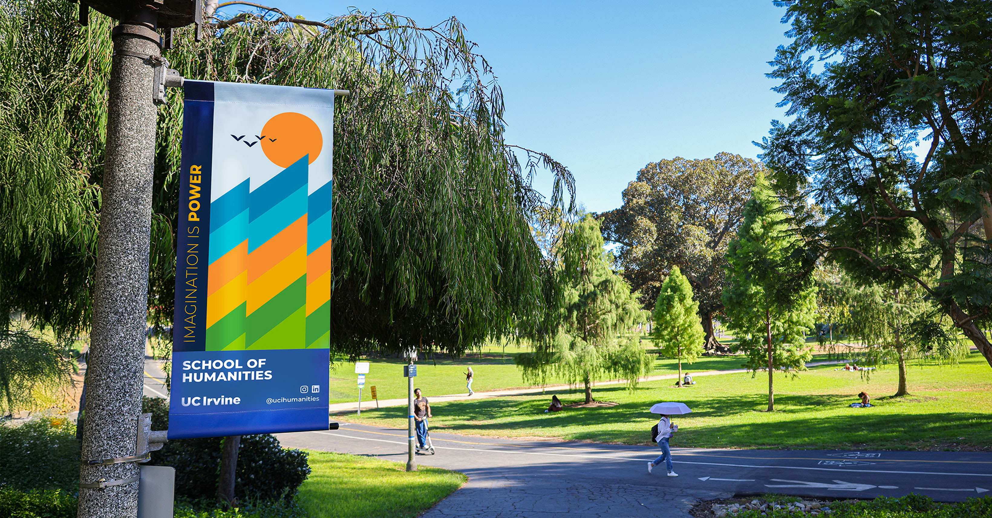 UC Irvine School of Humanities Banner Campaign | TRÜF